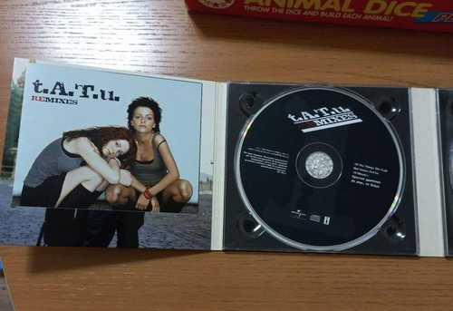 Диск 2 CD +DVD Тату Taty Remixes с автографами