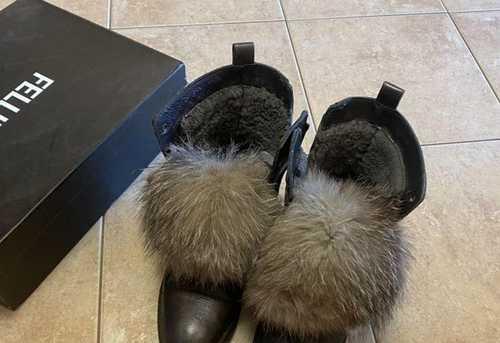 Ботинки зимние женские