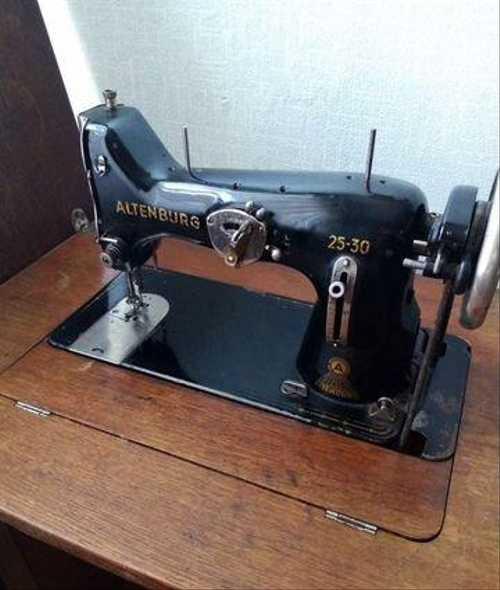 Антикварная Швейная машина Altenburd