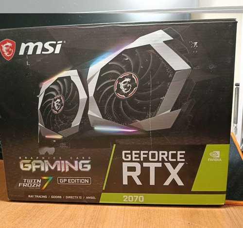 Видеокарта RTX 2070 8BG MSI