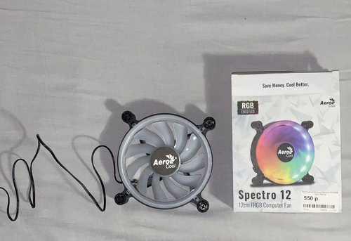 Вентилятор aerocool Spectro 12 frgb, 120x120x25 mm