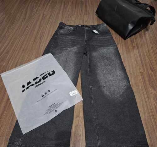 Широкие джинсы jaded washed багги