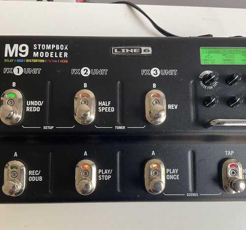 Line 6 M9 - гитарный процессор эффектов