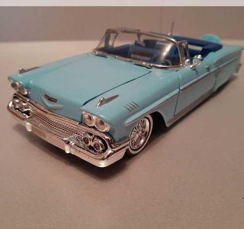 Модели автомобилей 1 24.Chevrolet Impala 1958