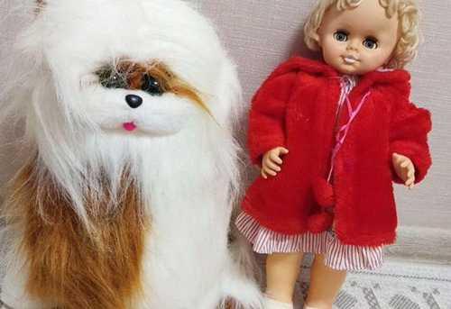 Кукла и кот игрушки СССР цена за две