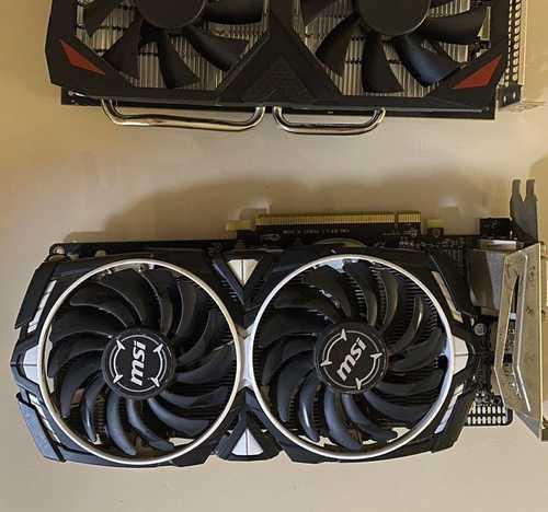 Rx 580 8 gb 2 штуки