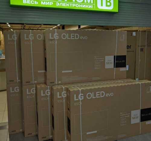 LG oled65C4RLA новый гарантия доставка новинка