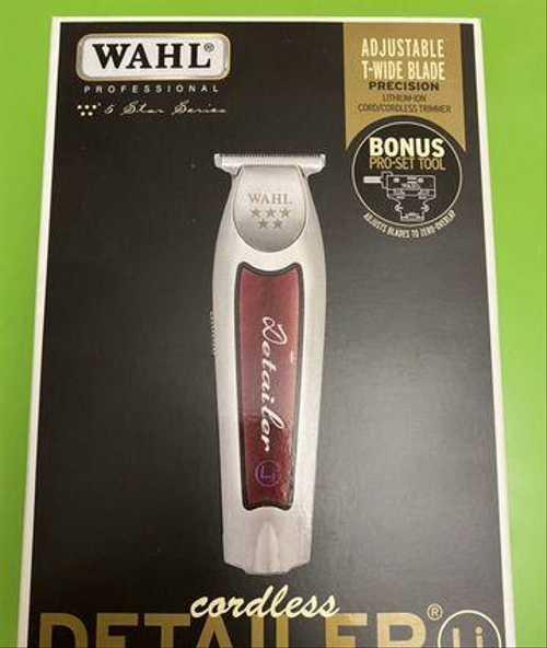 Триммер wahl detailer cordless li