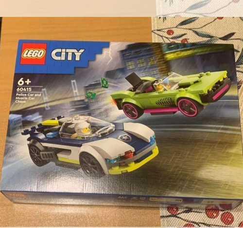 Lego City 60415 Погоня на полицейской машине