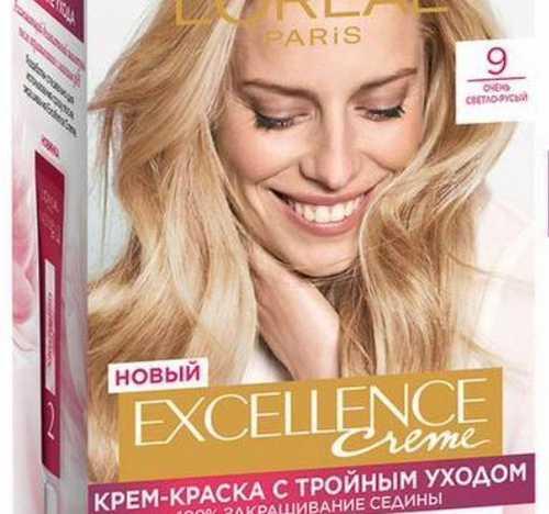 L'oreal Excellence Краска для волос 270мл 9 Очень