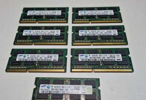 Оперативка Samsung 2R*8 PC3-12800s DDR3 4G