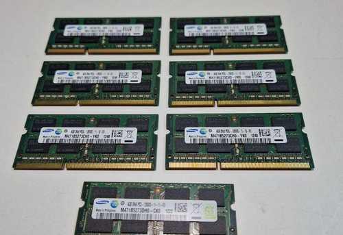 Оперативка Samsung 2R*8 PC3-12800s DDR3 4G