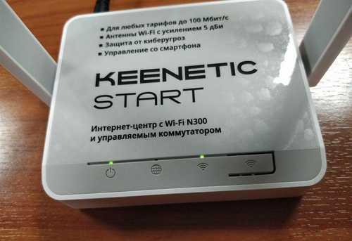Wifi роутер keenetic start N300 KN1111 новый