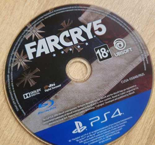 Far cry 5 ps4 диск