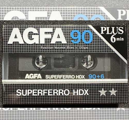 Аудиокассета agfa superferro HDX 90