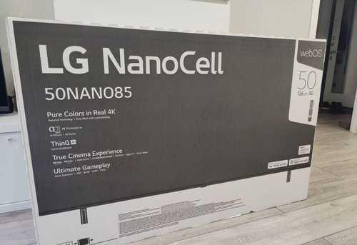 Телевизор 120гц LG NanoCell 50nano856pa новый
