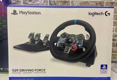 Руль Logitech G29 Driving Force PS3/PS4/PS5/PC