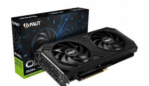 Palit RTX4070 dual OC 12гб (ned4070s19k9-1047d)
