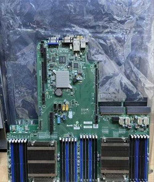 Мат. плата Supermicro x10dru