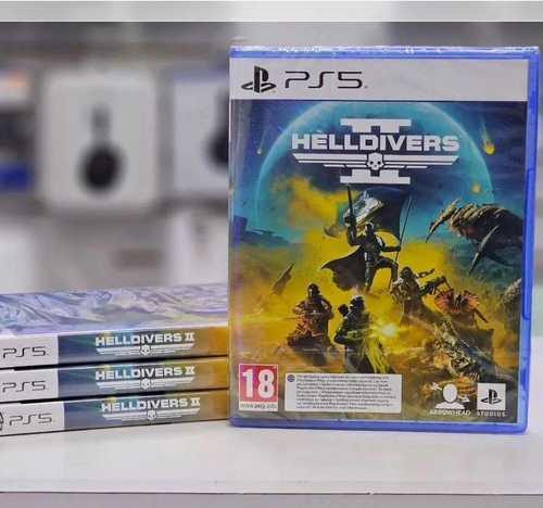 Helldivers 2 ps5 диск Аренда