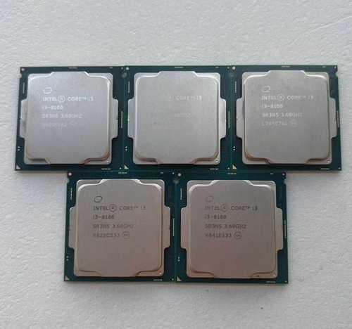 Процессоры Intel Core i3 8100 1151v2