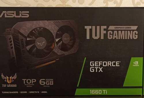 Видеокарта asus GeForce GTX 1660 Ti TUF Gaming EVO