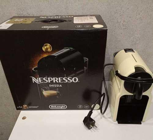 Кофемашина капсульная De'Longhi Nespresso Inissia