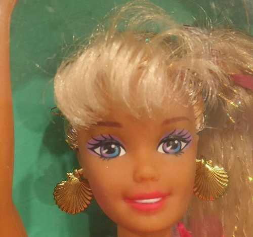 Барби пляжная Splash 'n color Mattel