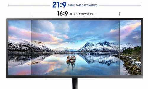 Монитор для компьютера Samsung 34.1"