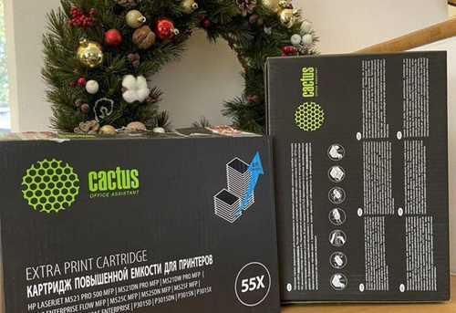 Картридж Cactus CS-CE255X-MPS (HP 55X)