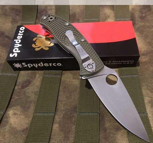 Нож Spyderco Tenacious хаки