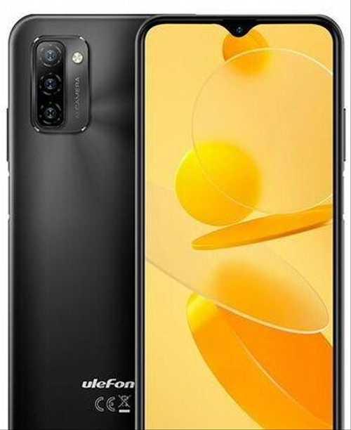 Смартфон Ulefone Note 12P 4/64 Гб Черный
