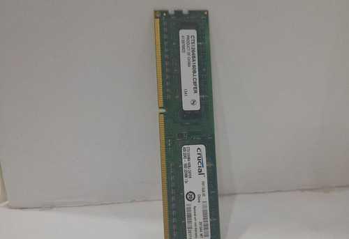 Оперативная память crucial DDR3 4 GB 1600Hz