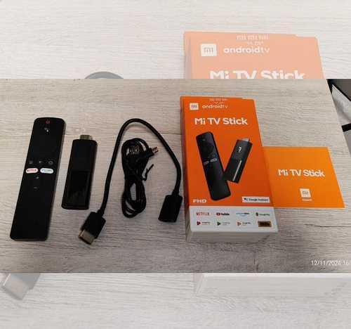 SMART tv приставка xiaomi tv stick