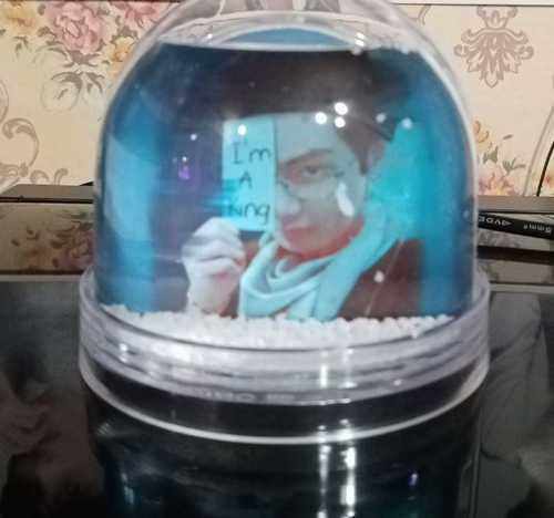 Снежный шар с Тэхёном