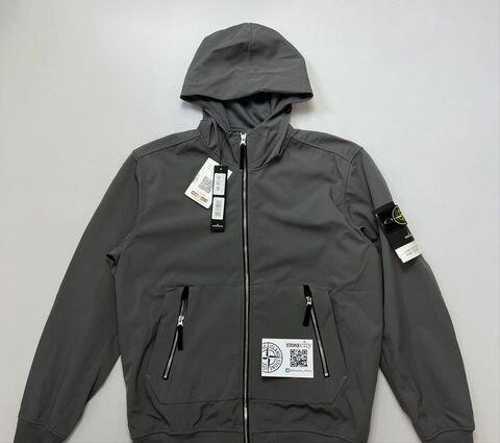Ветровка с мембраной Stone island Soft Shell (M,L)