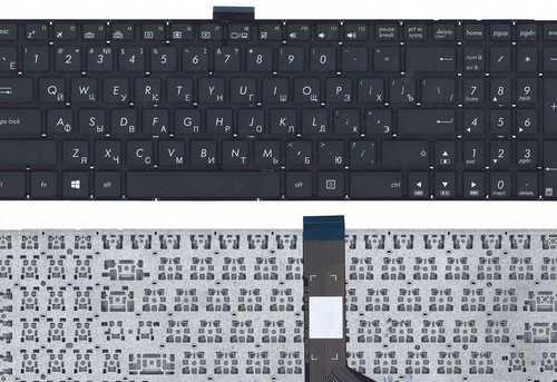 Клавиатура для Asus K501, A501 черная с подсветкой