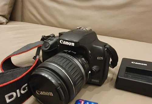 Фотоаппарат Canon 1000d kit
