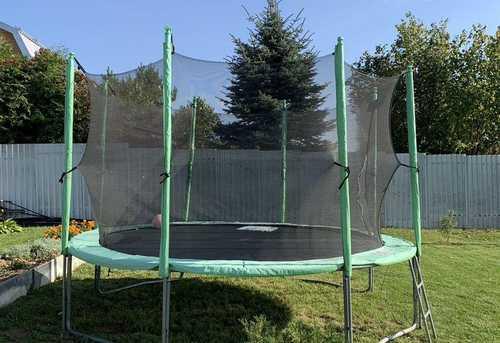 Батут I-Jump 12ft green