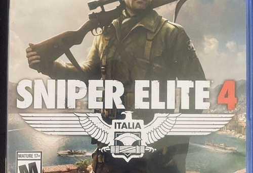 Игра для приставок ps4 sniper elite 4