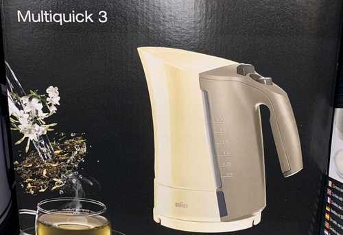 Чайник электрический Braun Multiquick 3 новый