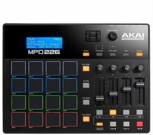 DJ-контроллер akai PRO MPD226