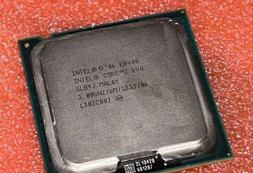 Процессор Intel core 2 duo E8400 3.0Ghz