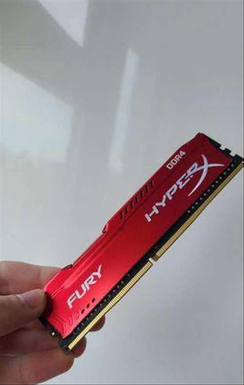 Оперативная память ddr4 hyperx fury 8gb 2400MHz купить | Комьютерные ...