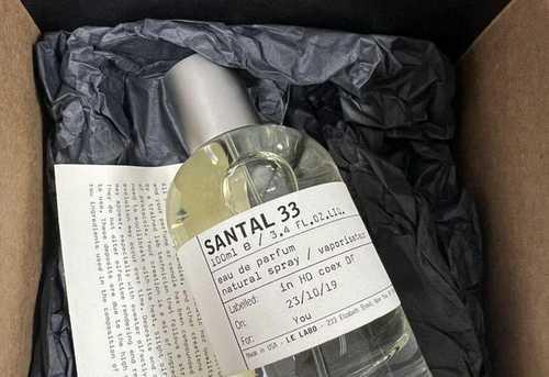 Духи le labo santal 33