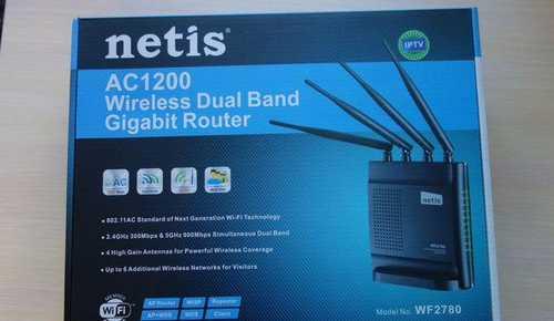 Wi-Fi роутер netis WF2780