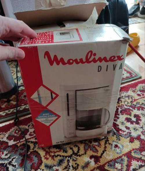 Кофеварка moulinex diva