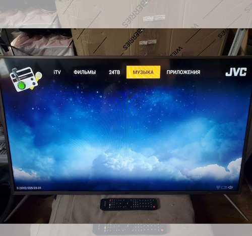 42" Телевизор JVC LT-42M650 SMART WI-fi