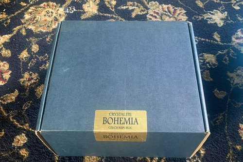 Набор графин с рюмками Bohemia crystalite