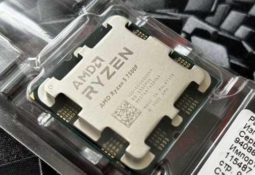 AMD Ryzen 5 7500F OEM процессор Новый